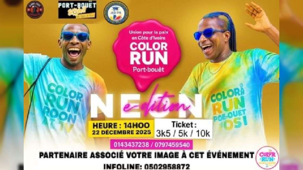 color run Port-Bouët | TIKERAMA