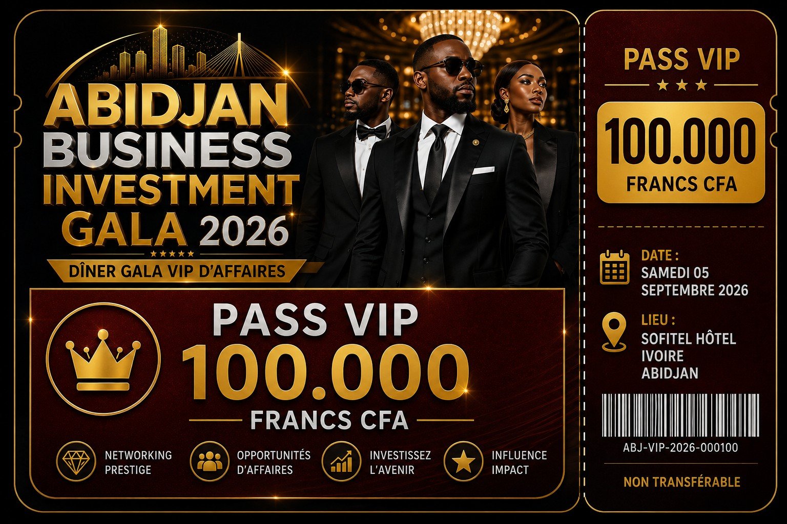 Abidjan Business Investment Gala 2026 | TIKERAMA