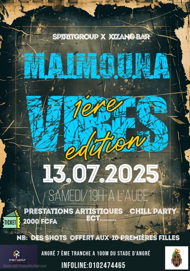 MAIMOUNA VIBES | TIKERAMA